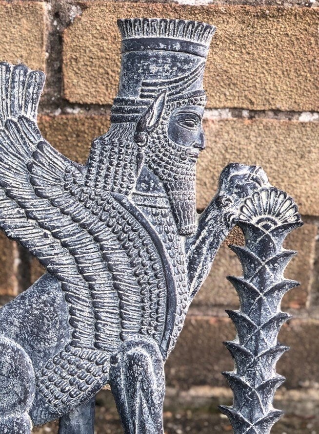 Stunning Zoroastrian Ancient Persian Statue Plaque on Stand - Etsy UK