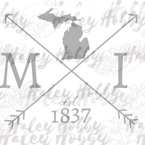 Michigan Svg - Etsy