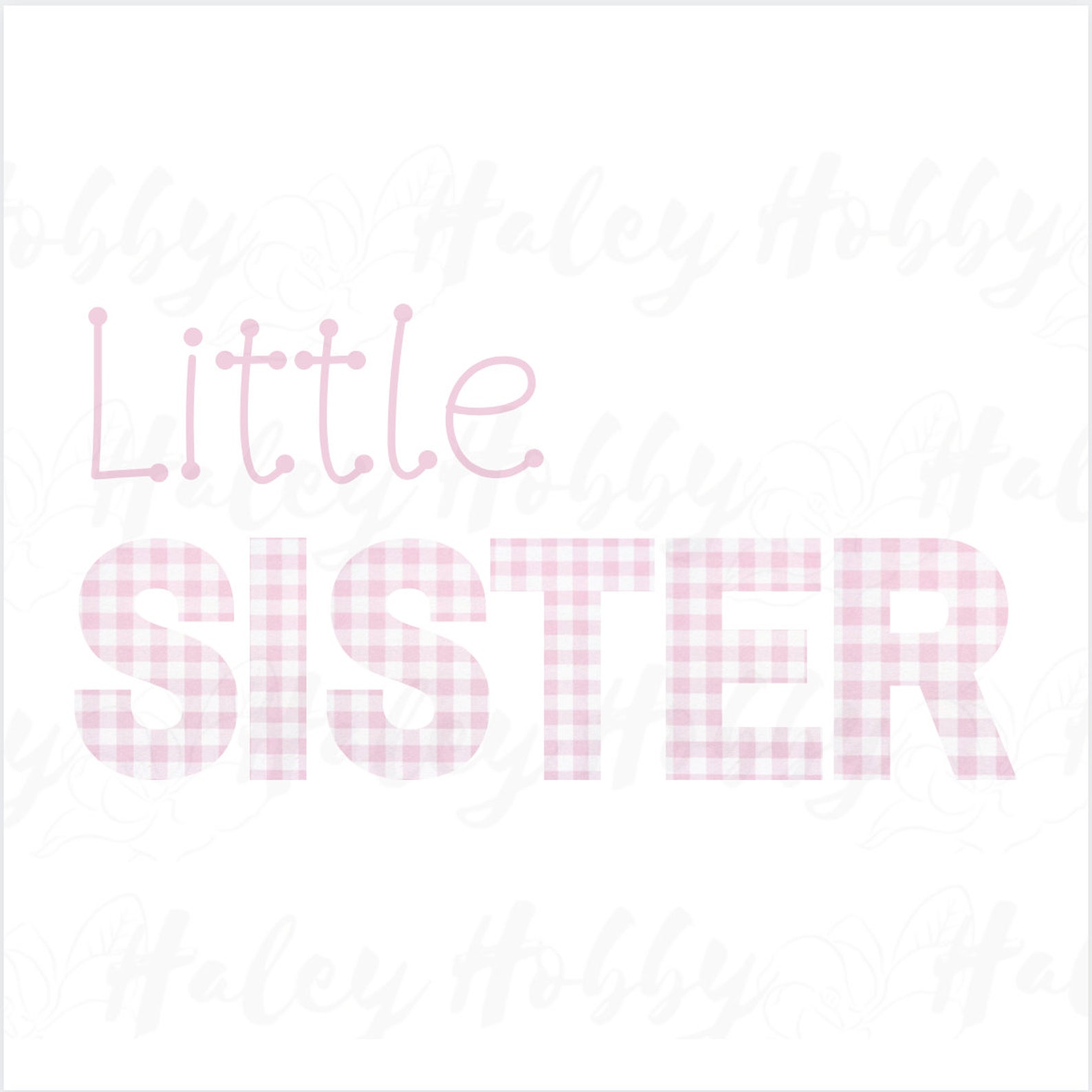 Big Sister Little Sister Shirt Design PNG Sibling Set Heat - Etsy