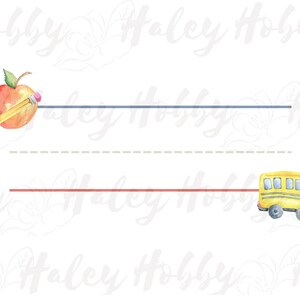 Back to School Kids Name Watercolor Shirt PNG, Heat Press, Digital ...