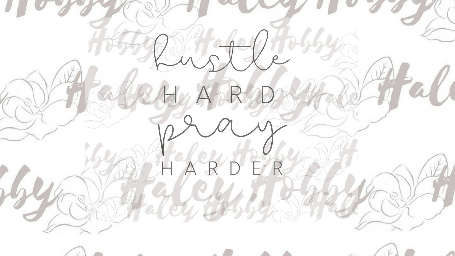 Hustle Hard Pray Harder Christian SVG DXF Chrisitan Cut File Digital ...
