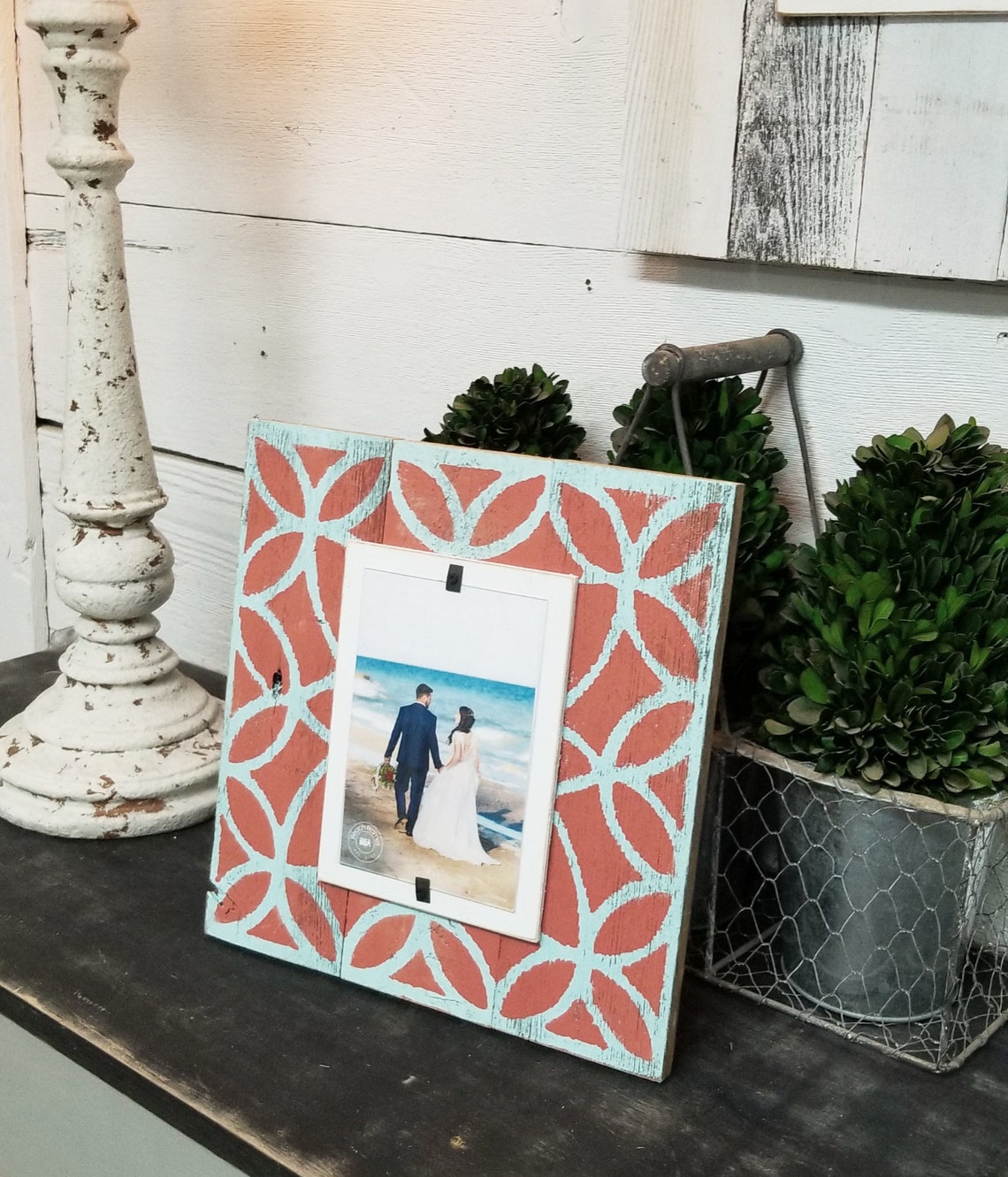 Farmhouse Tile Home Decor Reclaimed Rustic Wood 4x6 Picture - Etsy