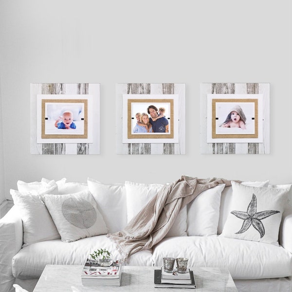 Rustic White Frame - Etsy