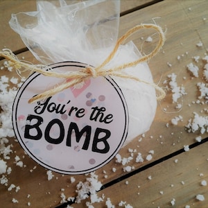You're the Bomb Gift Tag - Etsy