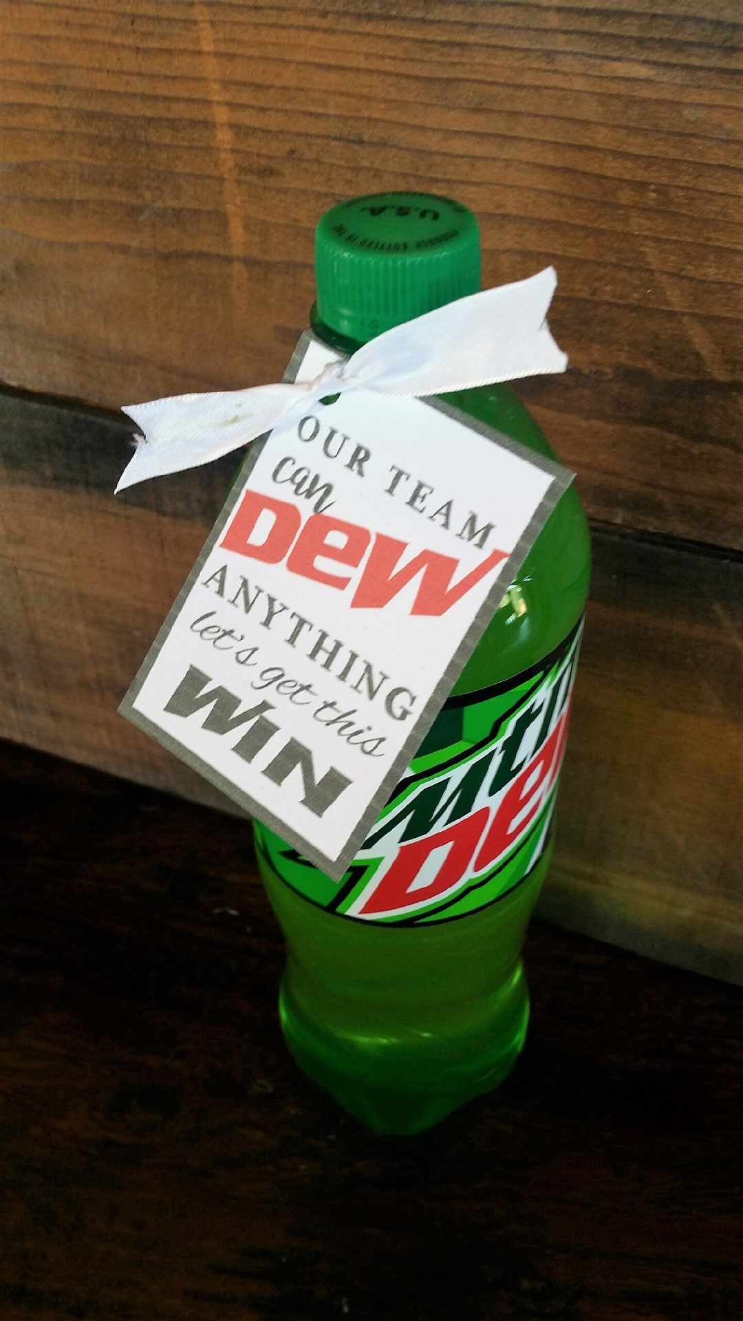 Our Team Can DEW Anything Team Treat Tags - Etsy