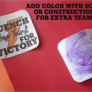 Quench Your Thirst for Victory- Gatorade Team Treat Tags - Etsy