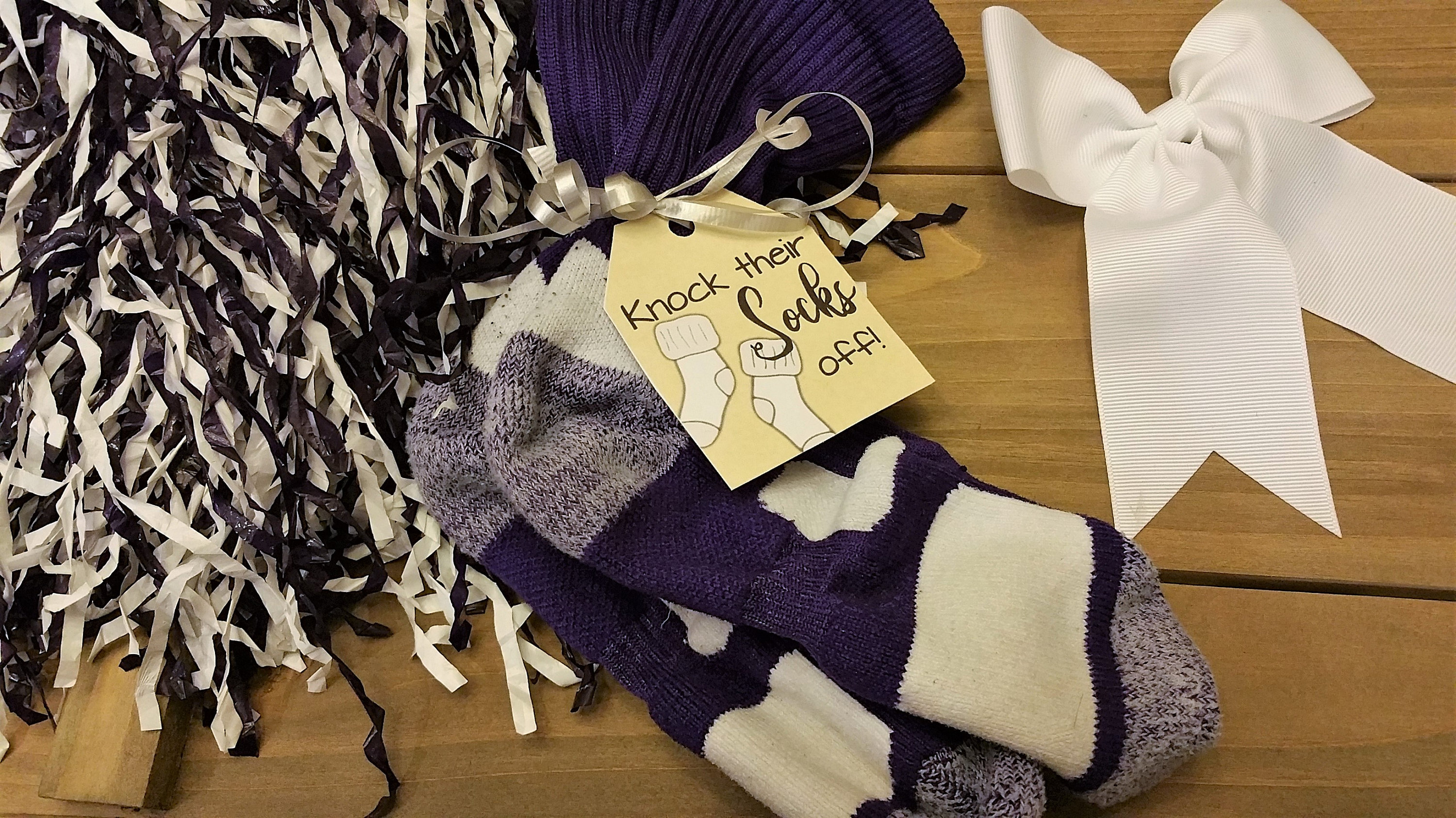 Knock Their Socks off Team Gift Tags - Etsy