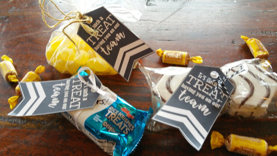 It's Such a Treat Having You on Our Team Team Treat Tags - Etsy