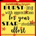 Bursting With Appreciation Starburst Gift Tags - Etsy