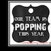 Our Team is Popping Popcorn Team Treat Tags - Etsy