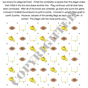 The Ultimate Football Activity Challenge - Etsy