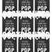 You Make Our Team Pop Popcorn Team Treat Gift Tags in Black - Etsy