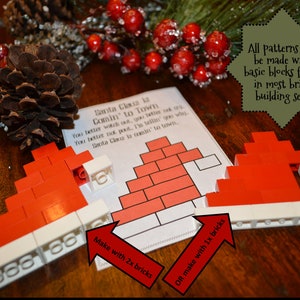 12 Days of Christmas Advent Brick Pattern Activity Kit - Etsy