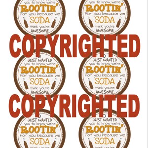 We're Rootin' for You Team Gift Tag - Etsy