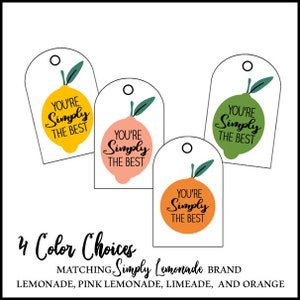 You're SIMPLY the Best Gift Tag - Etsy