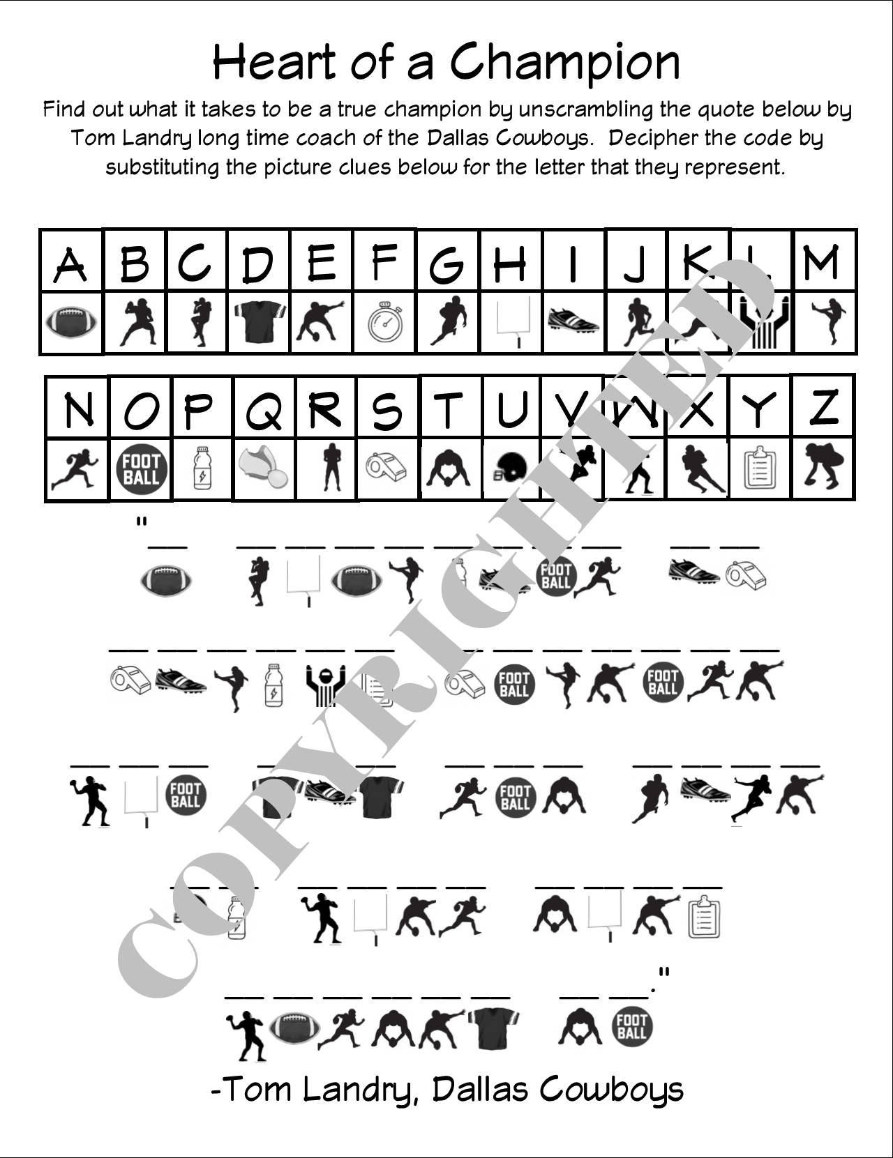 The Ultimate Football Activity Challenge - Etsy