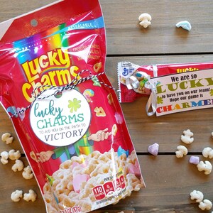 Lucky Charm Team Treat Tags - Etsy