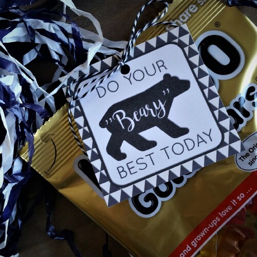 Do Your beary Best Gift Tag - Etsy