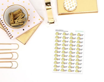 Homework Due and Assignment Due School Planner Stickers - Etsy
