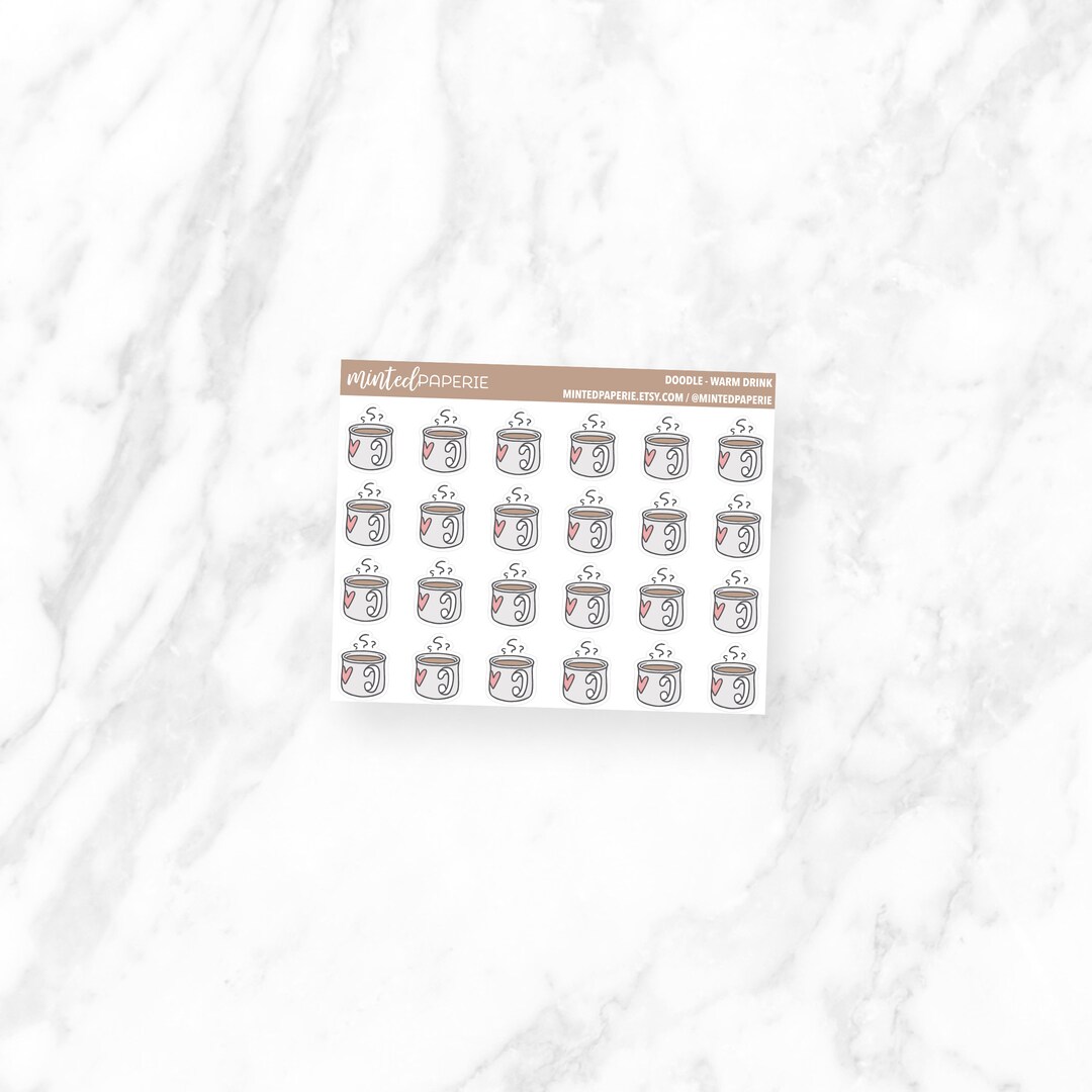 Doodle TV Icon Planner Stickers Dtv - Etsy