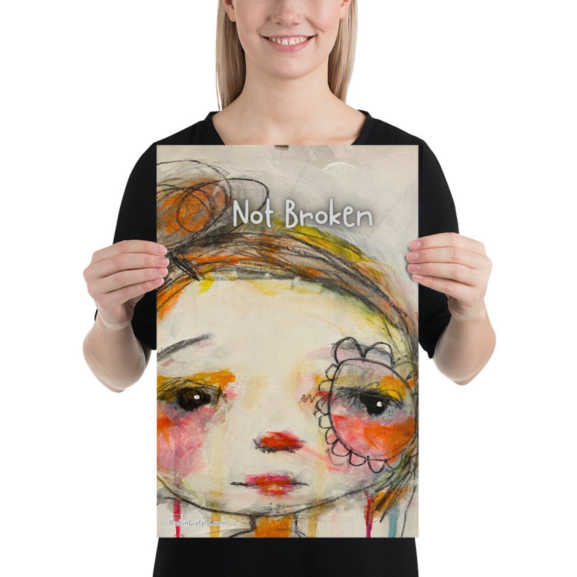 Not Broken Poster - Etsy