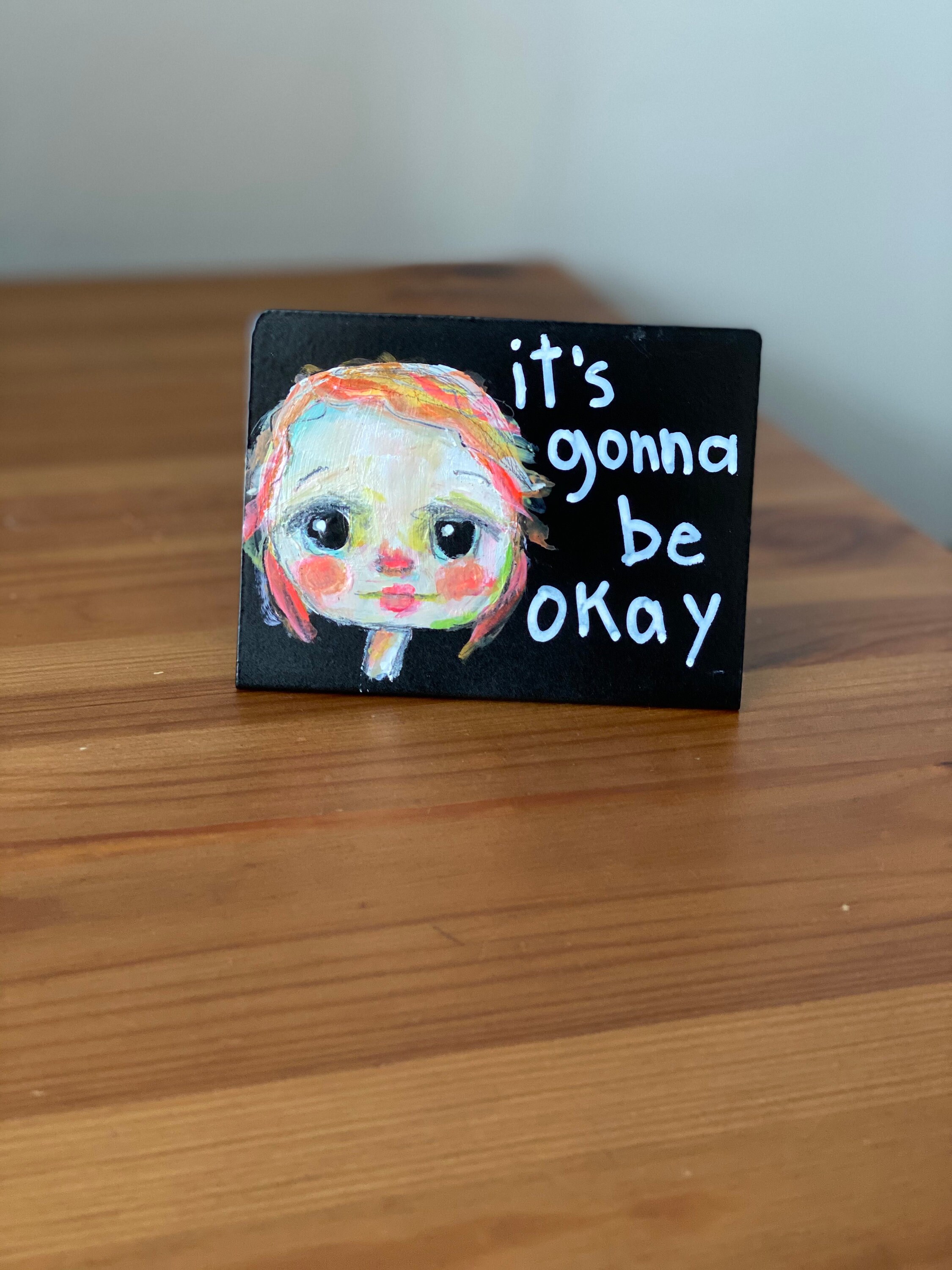 Gentle Desk Reminder It's Gonna Be Okay Desk Plaque - Etsy