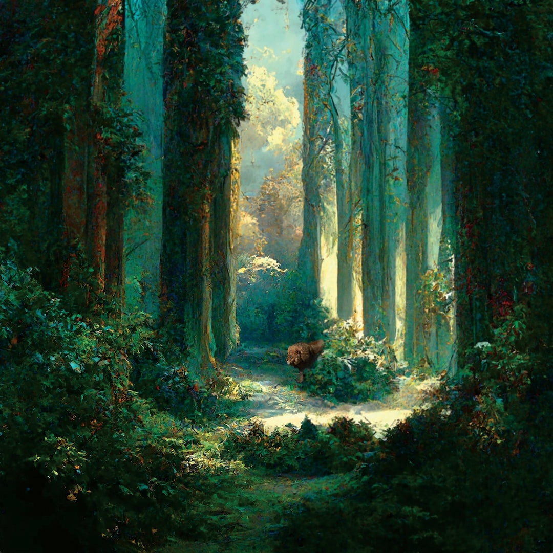 Narnian Wood | Framed Canvas Print - Etsy