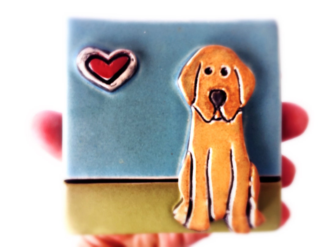 Clique Tile - Dog Love - Etsy