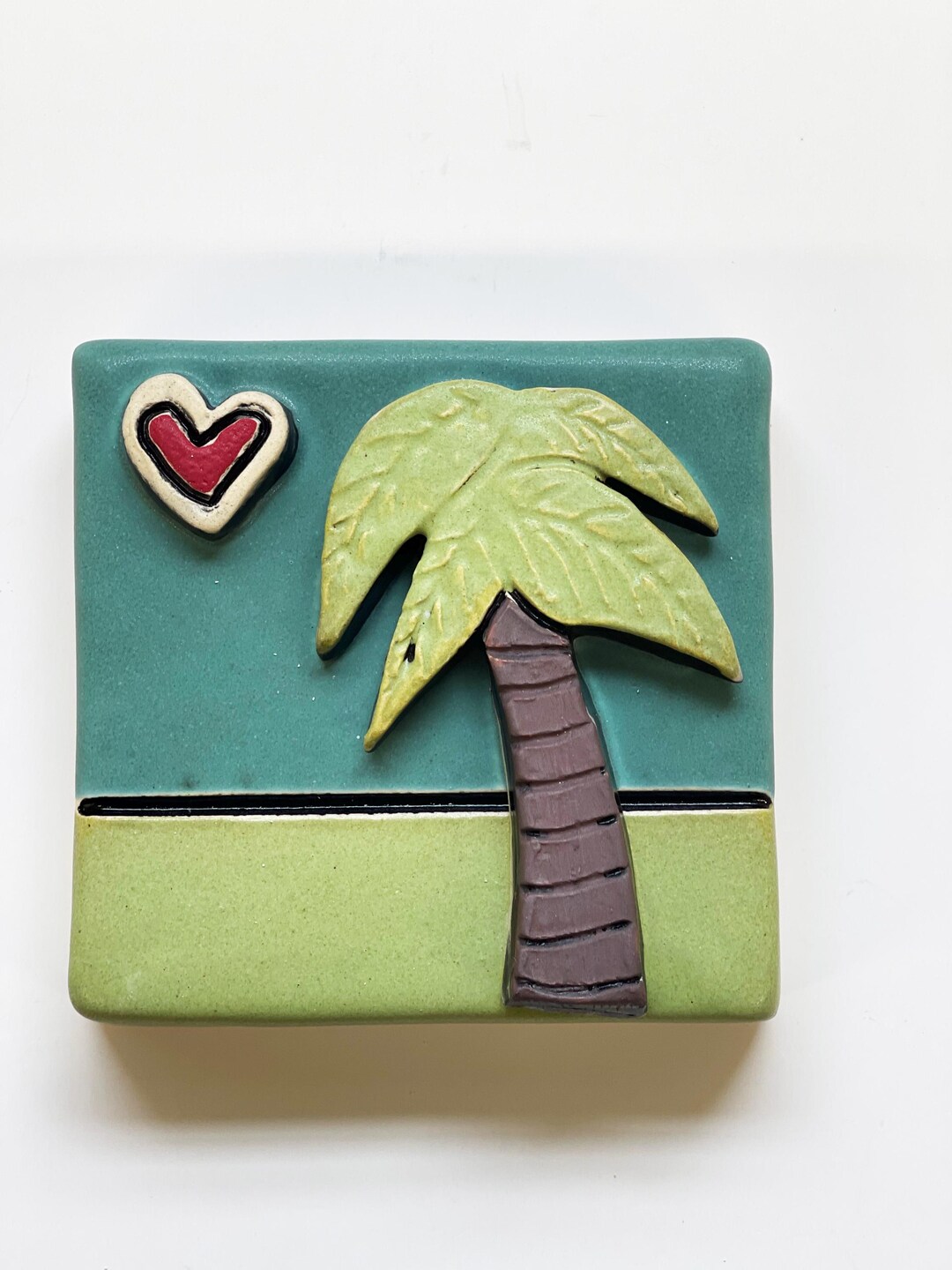 Clique Tile - Palm Tree - Etsy