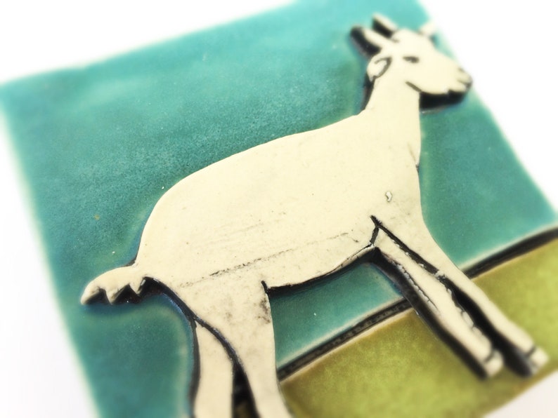 Clique Tile - Goat - Etsy