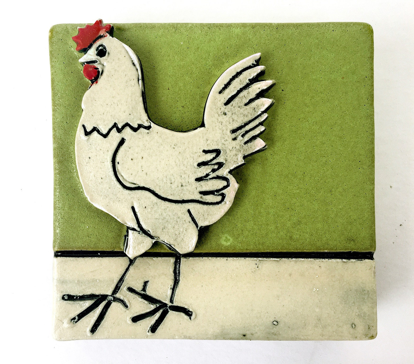 Clique Tile Chicken | Etsy