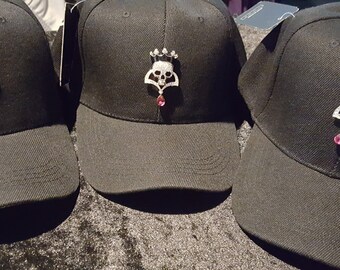 Hat with skulls | Etsy