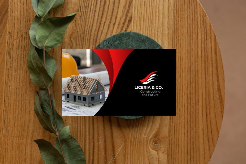 Construction Business Card, Construction Business Card Template ...