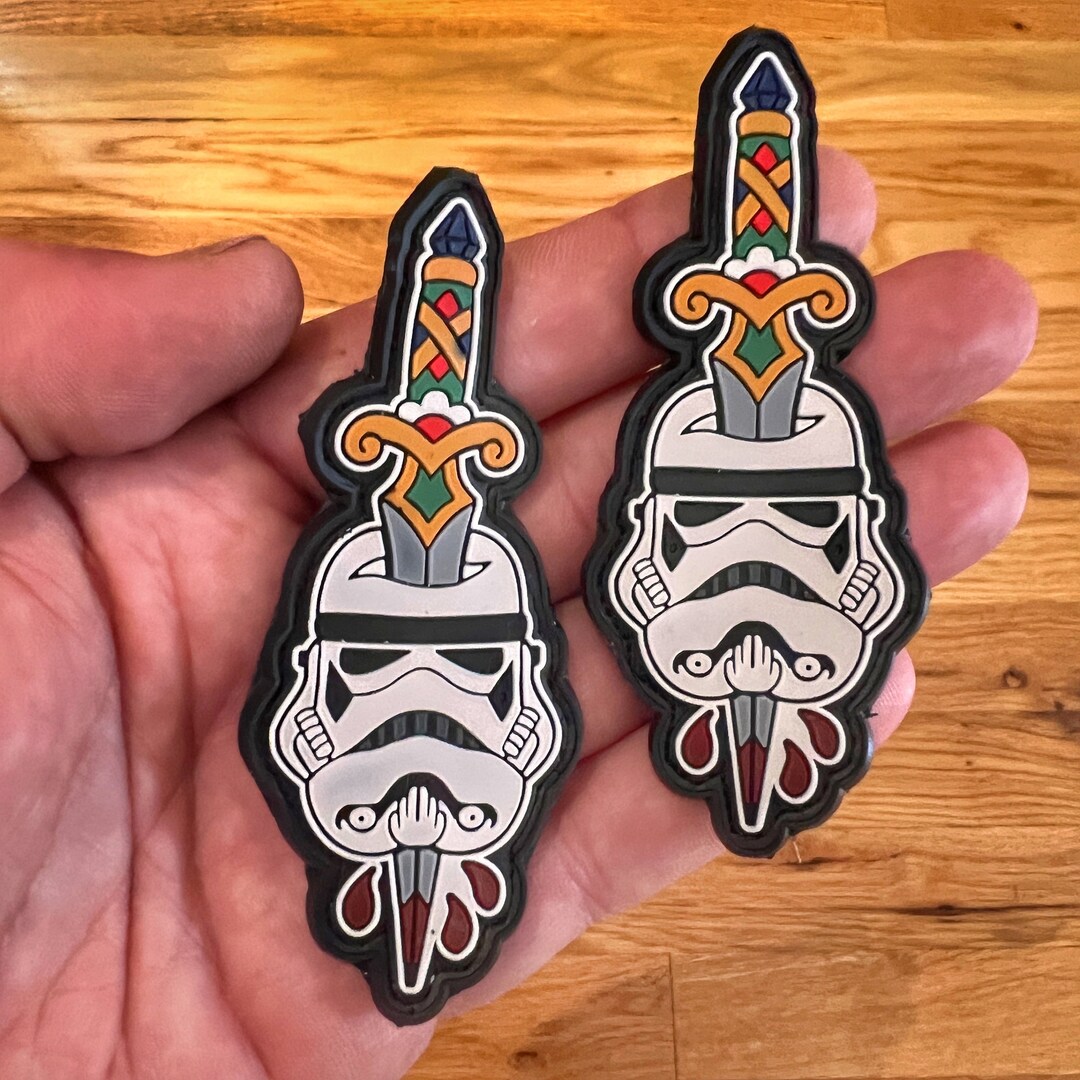 American Traditional Stormtrooper PVC Patch - Etsy