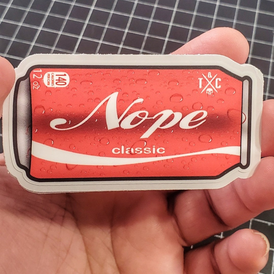 Nope Decal - Etsy