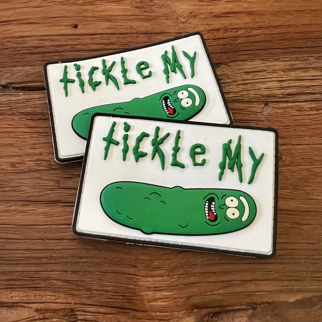 Tickle My Pickle PVC Patch - Etsy