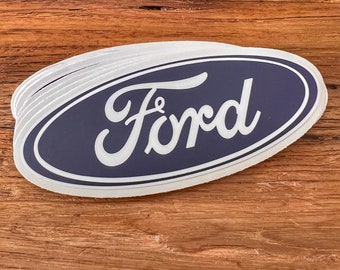 Yellow Ford Decal - Etsy