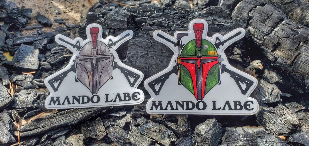 Mando Labe Decals - Etsy
