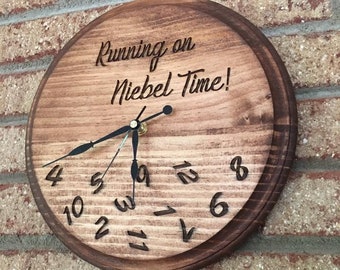 Funny Wall Clock - Etsy