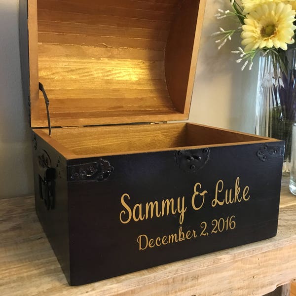 Black and Gold Money Box - Etsy