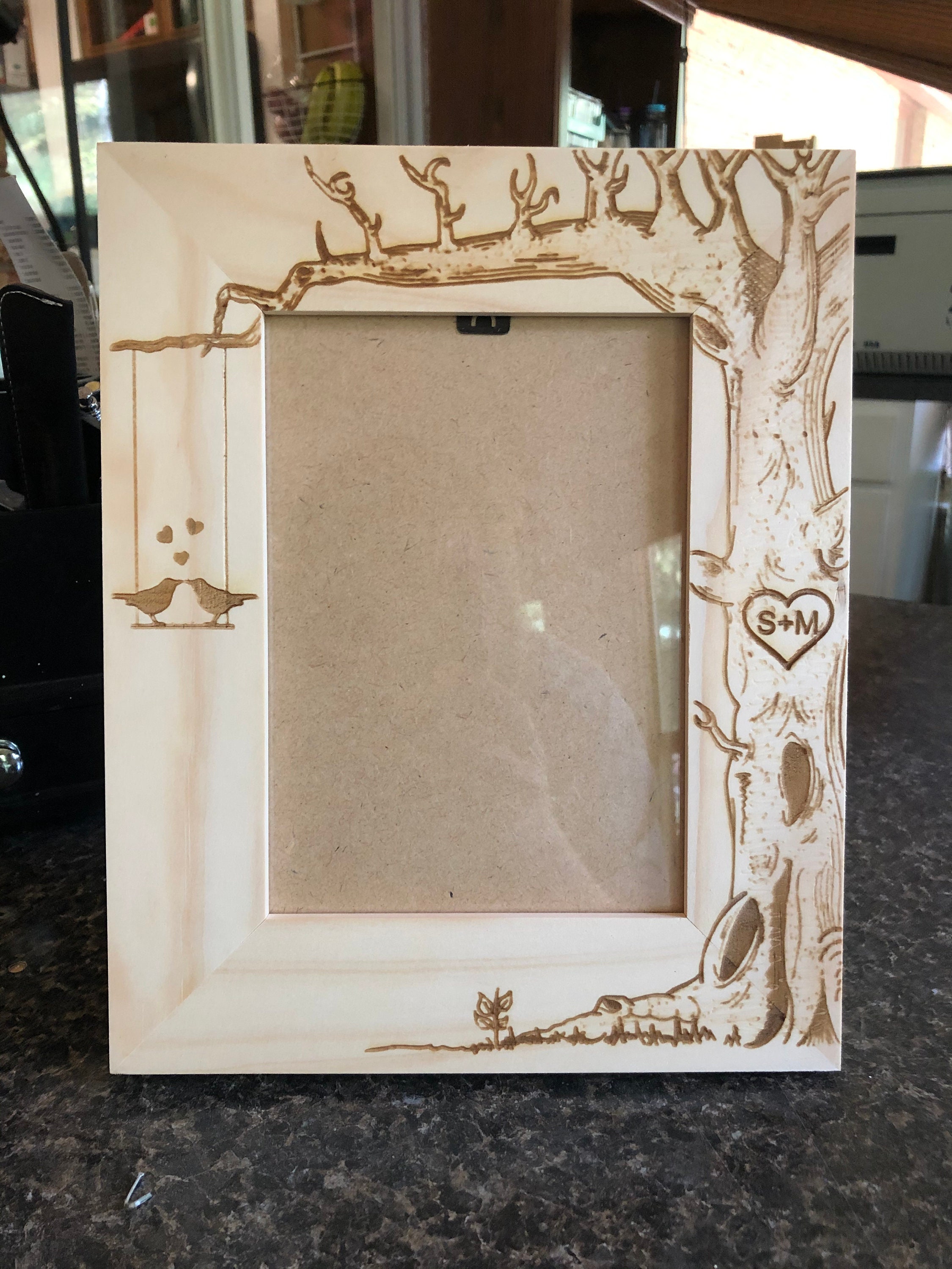 Hardwood Tree Frame - Etsy