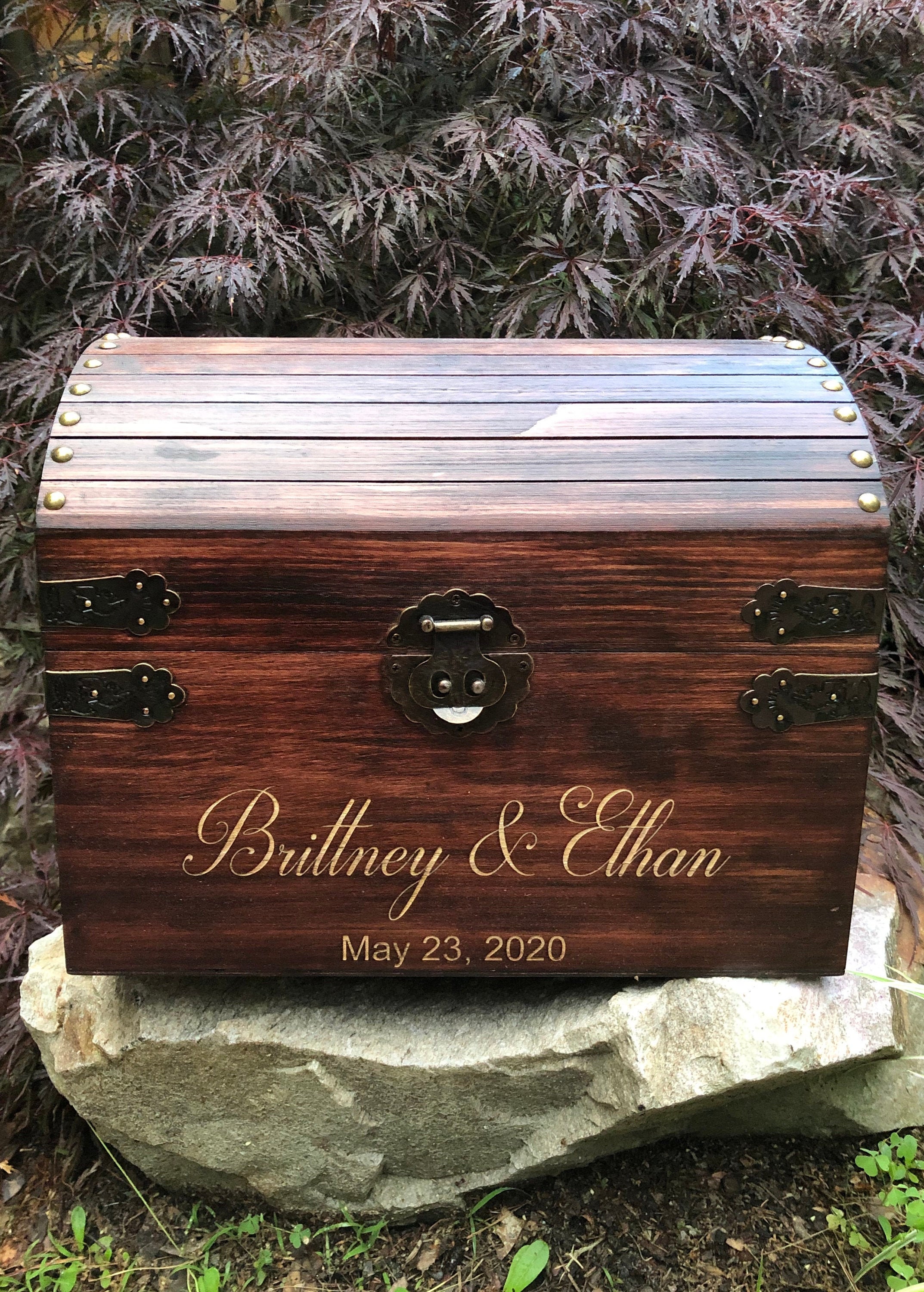 Mahogany Storage Chest - Etsy