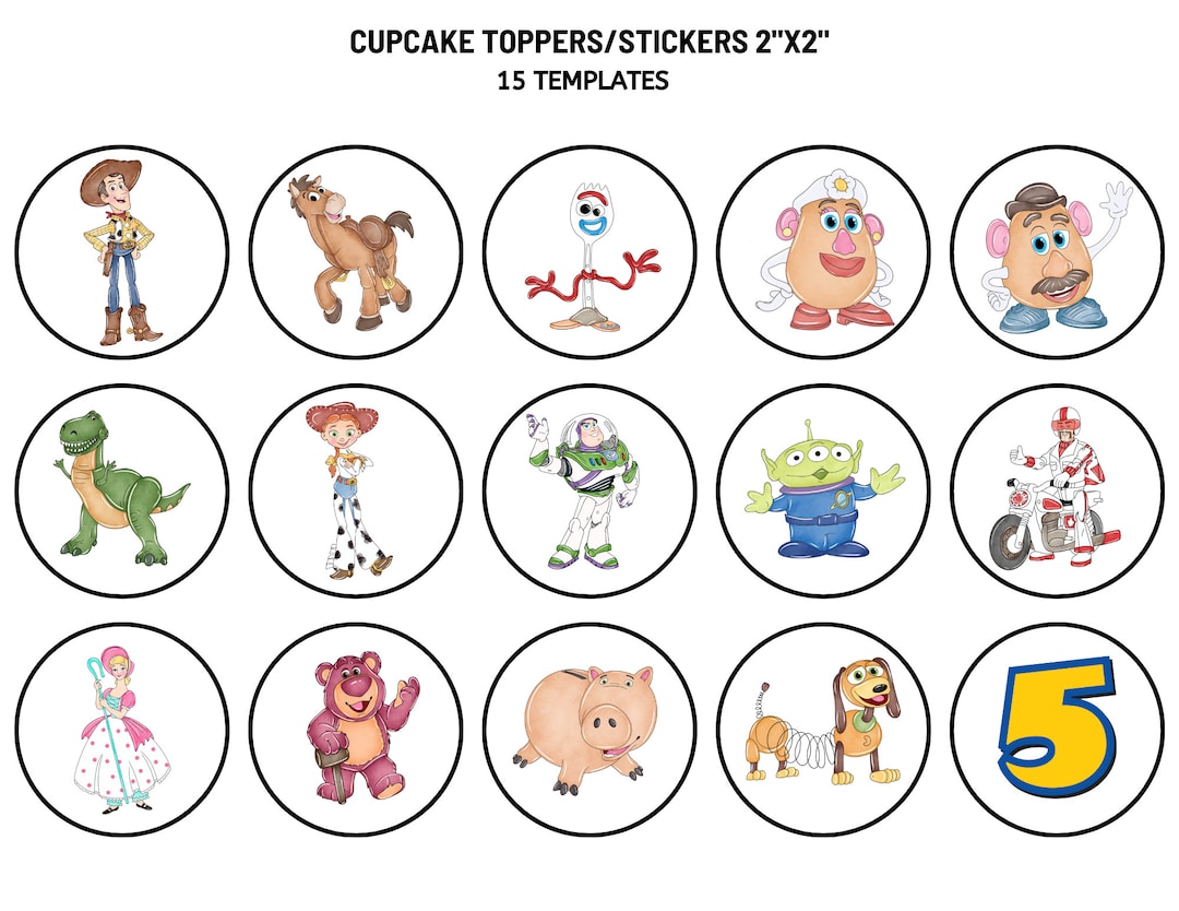Toy Story Cake Toppers - Etsy