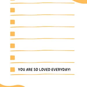 Editable Kids Remember List Template, Day Checklist, Printable Reminder ...