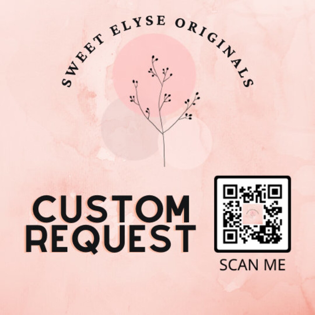 CUSTOM REQUEST - Have a Theme You Don't See? Request It Here! - Etsy