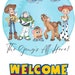 Toy Story Welcome Sign Toy Story Birthday Party Digital Sign - Etsy
