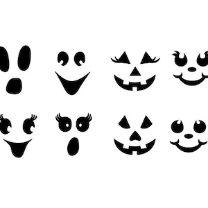 Halloween Faces - Etsy