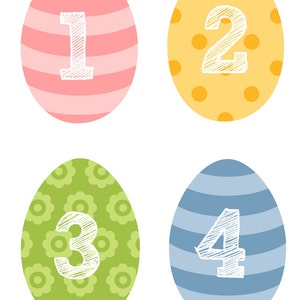 Easter Counting 1-10 - Teacher Resource EYLF - Etsy