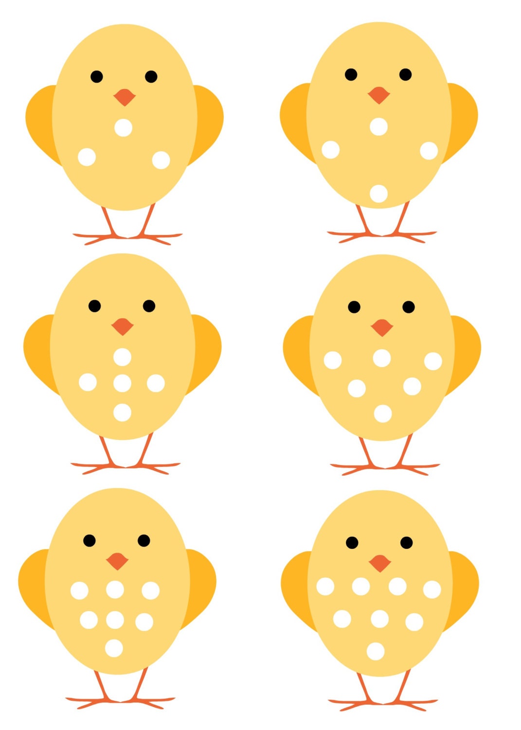 Easter Counting 1-10 - Teacher Resource EYLF - Etsy