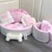 Elegant Pet Throne: Personalized Luxury Dog Bed With Crown Accents ...